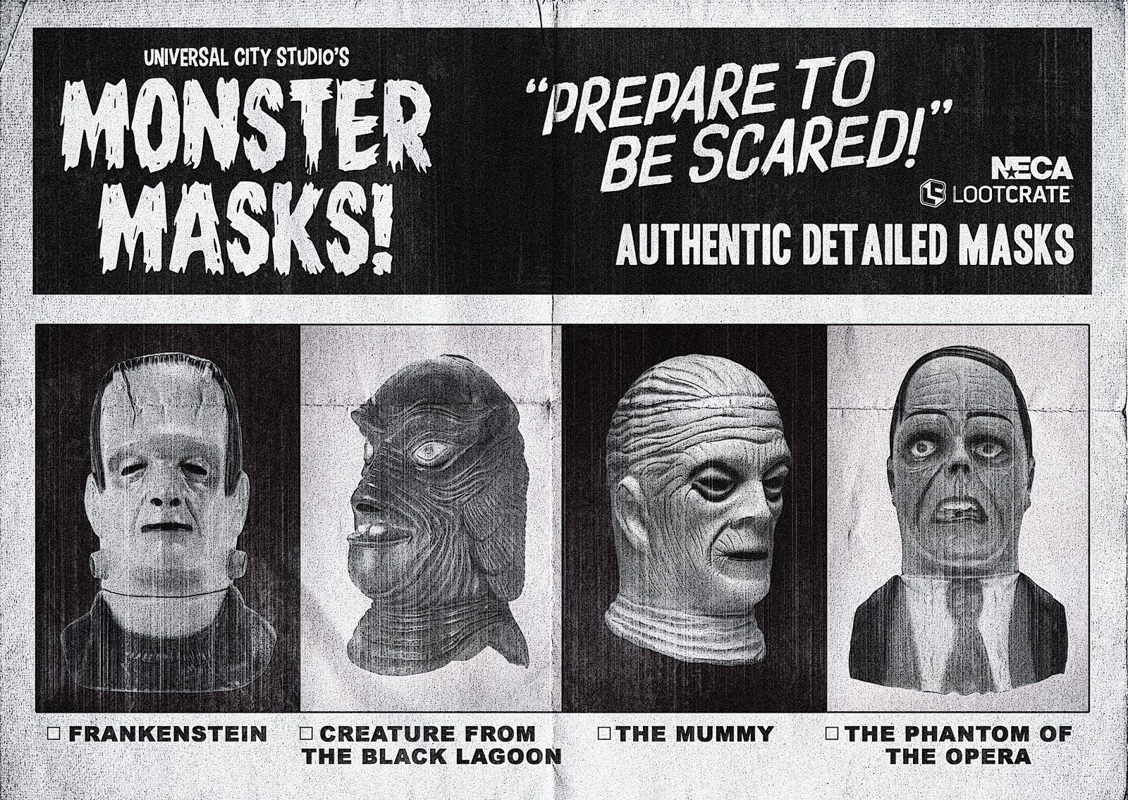 Celebrate Halloween With The Limited-Edition Universal Monsters Mask ...