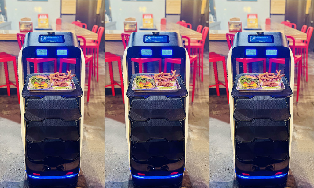 This Robot Can Deliver Burgers To Your Car | LATF USA